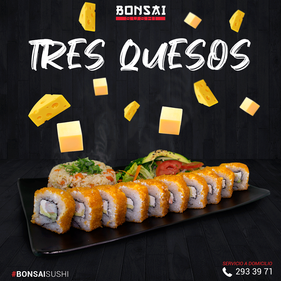 Mano a Mano - Sushi 3 quesos